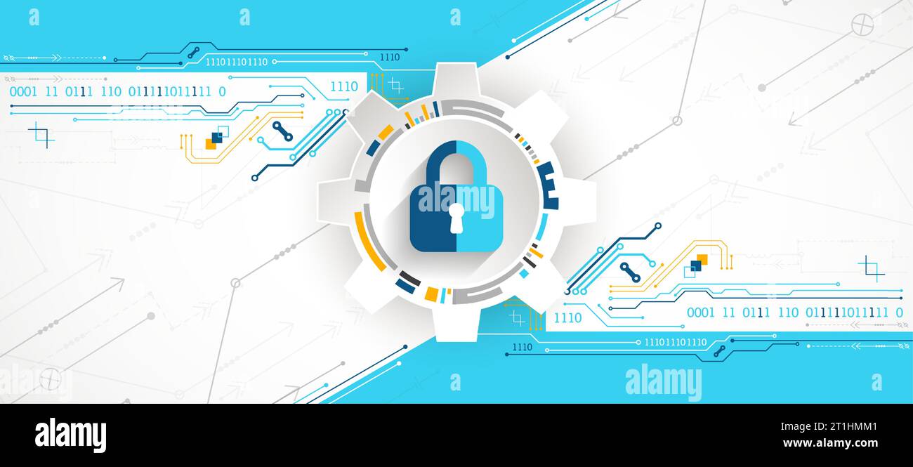 Protection background. Technology security, encode and decrypt Stock ...