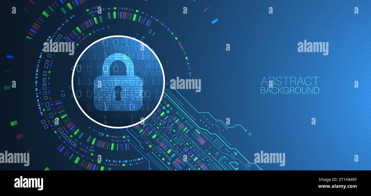 Protection background. Technology security, encode and decrypt Stock ...
