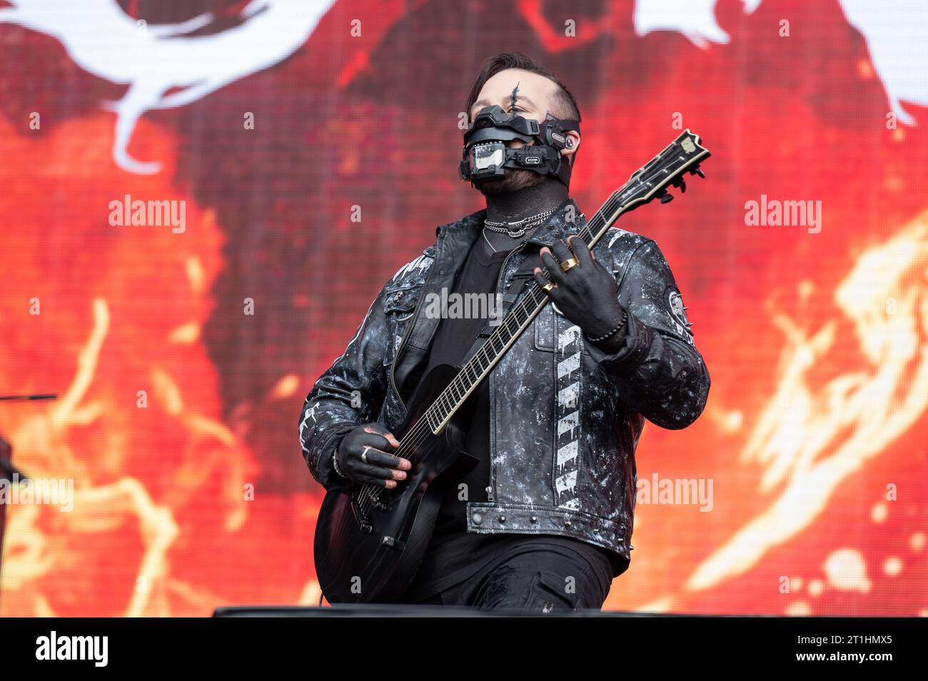 June 16, 2023: Motionless in White perform at the Hellfest Open Air ...