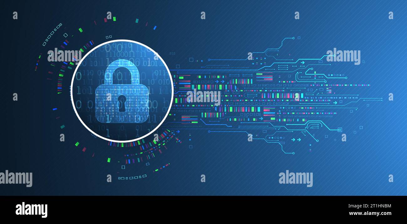 Protection background. Technology security, encode and decrypt Stock ...