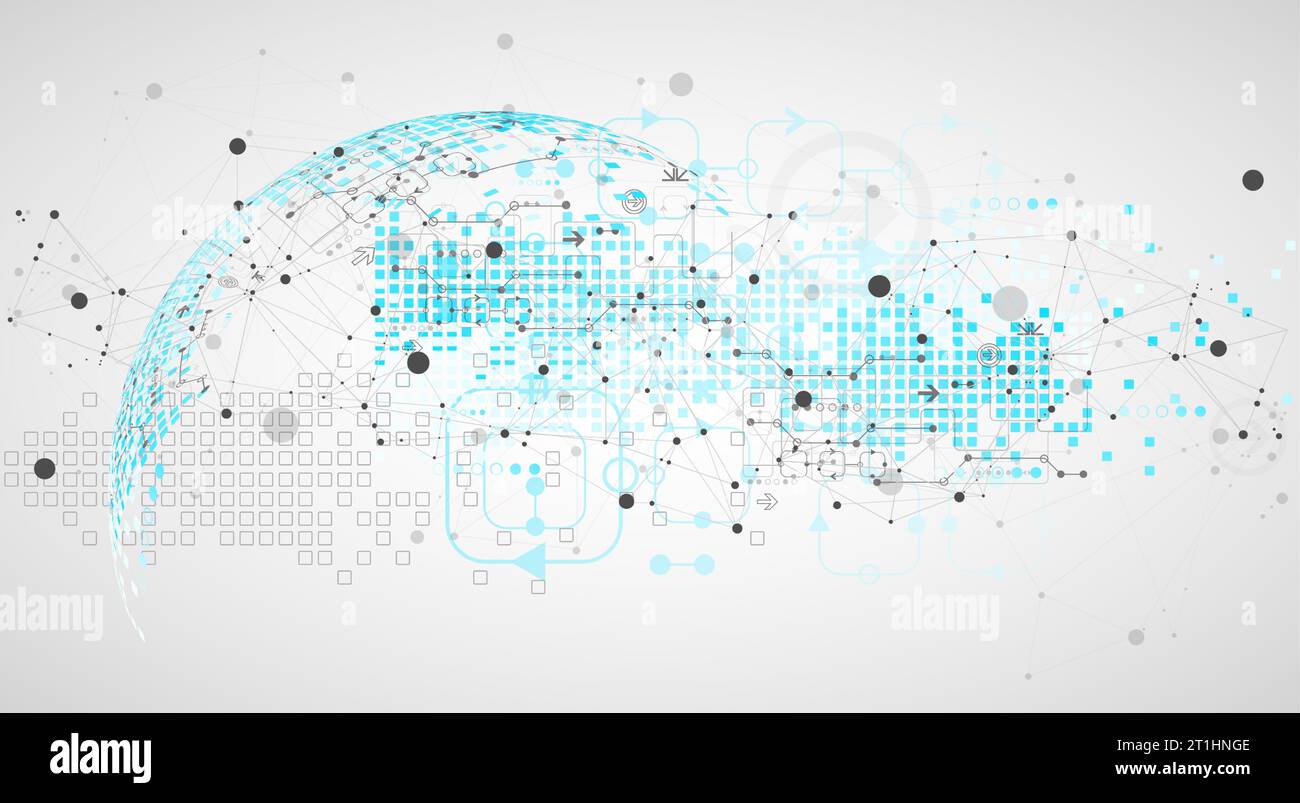 Digital abstract concept hi-res stock photography and images - Alamy