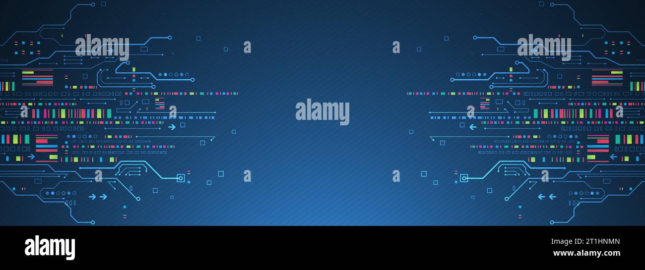 Modern futuristic, engineering, science, technology vector background ...