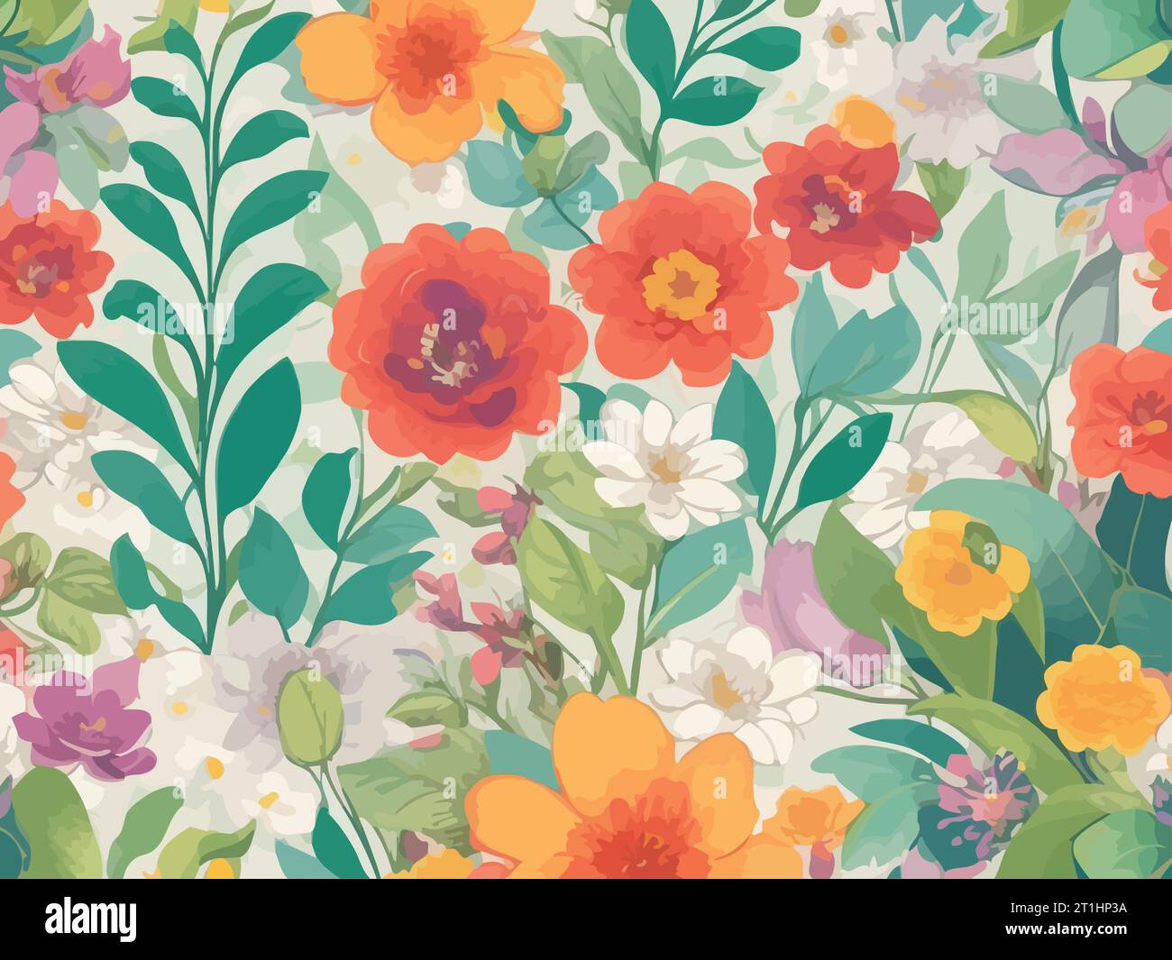 Artistic floral display Stock Vector Images - Alamy