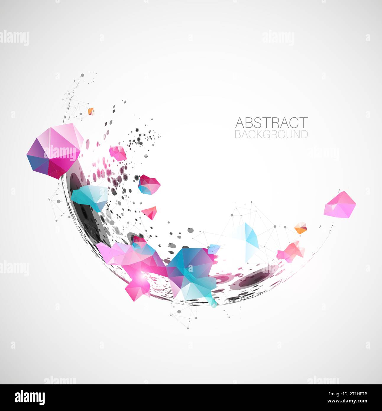 Abstract spheres background Stock Vector Images - Alamy