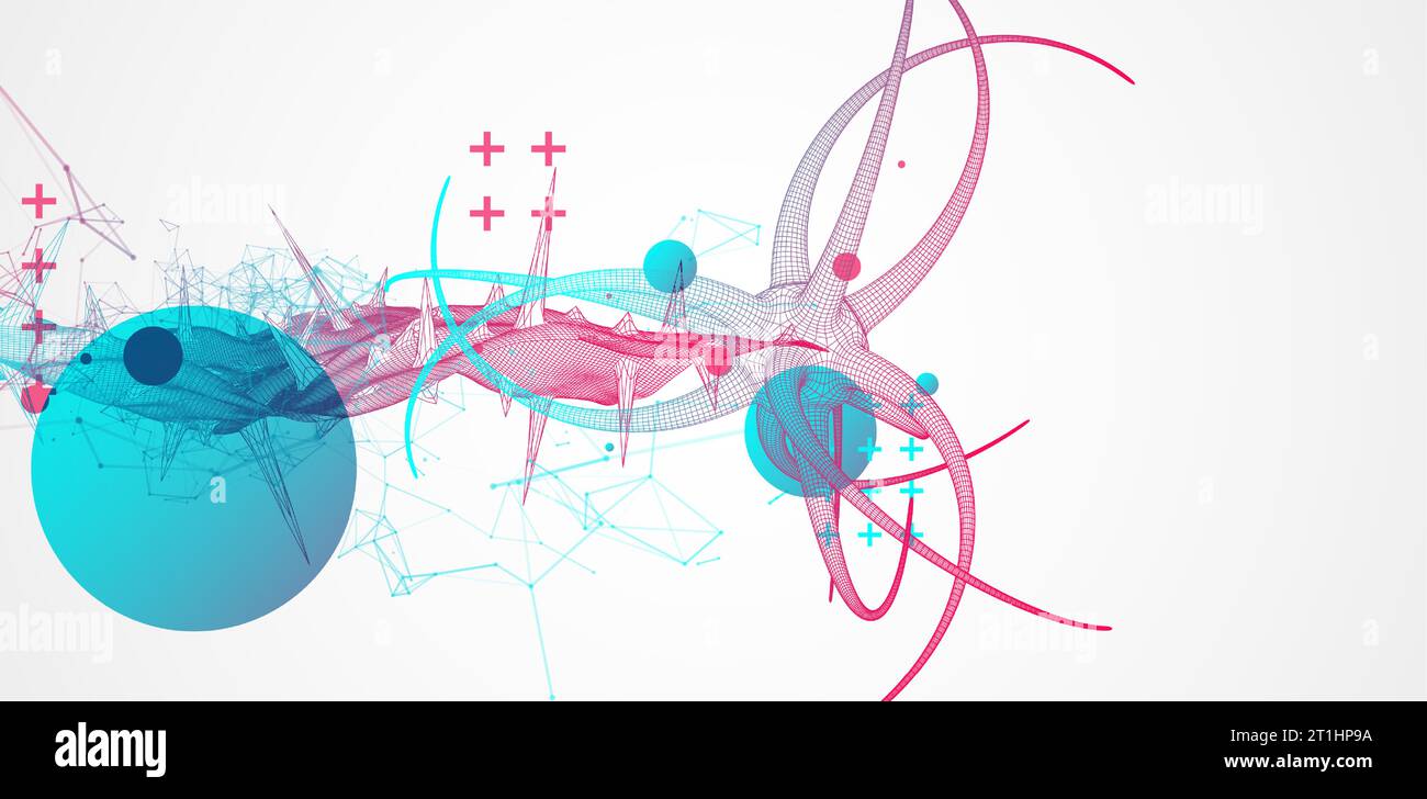 Microbiology virus science 3d vector. Microscopic bacteria. Bacterium ...