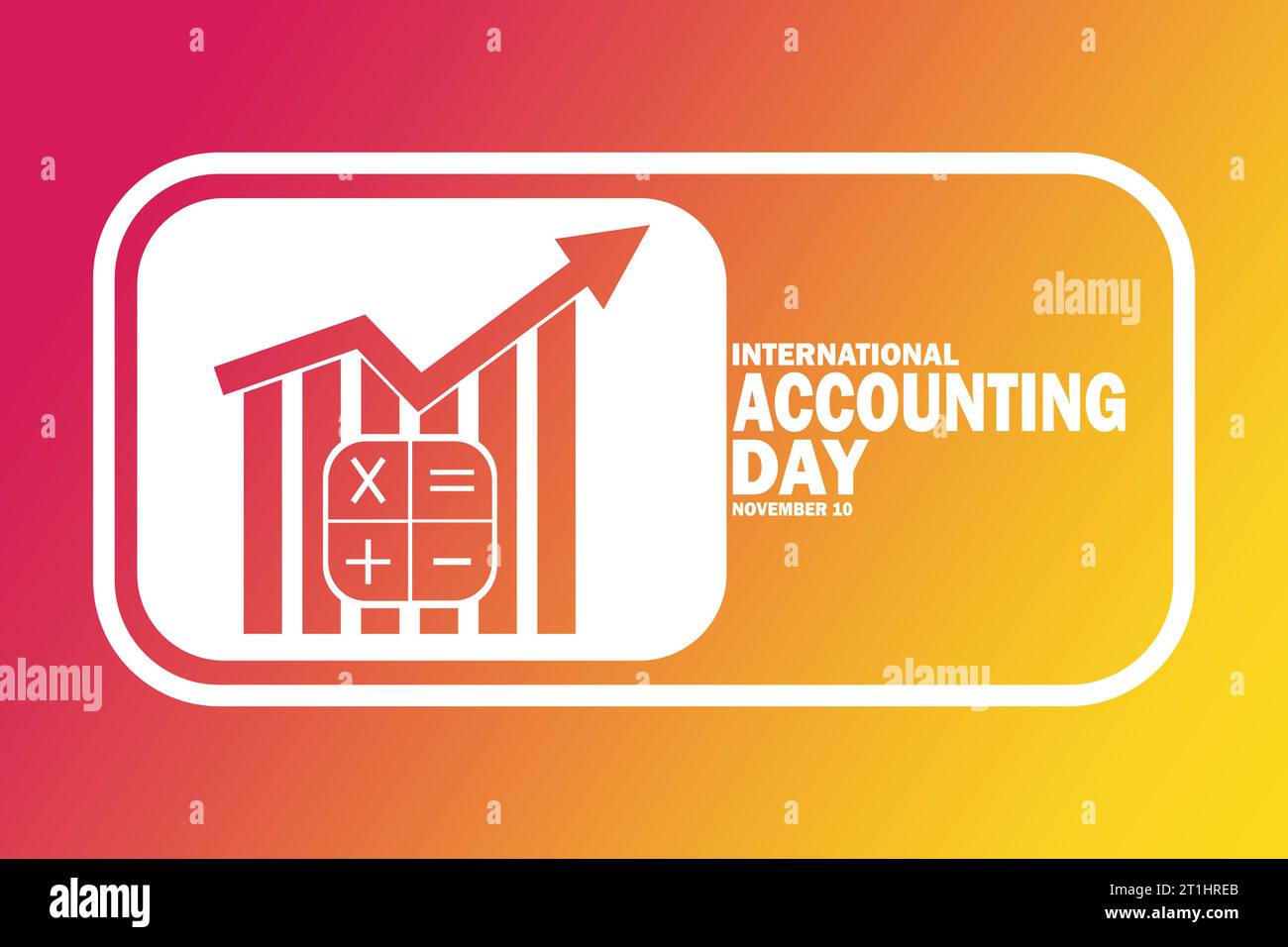 International Accounting Day. November 10. Holiday concept. Template ...