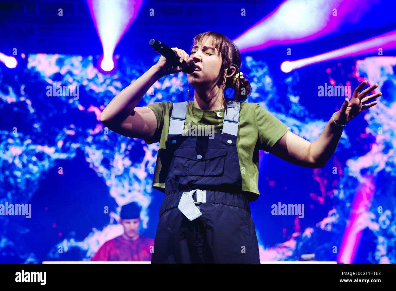 Milan, Italy. 13th Oct, 2023. Annika Wells performs live at Fabrique on ...