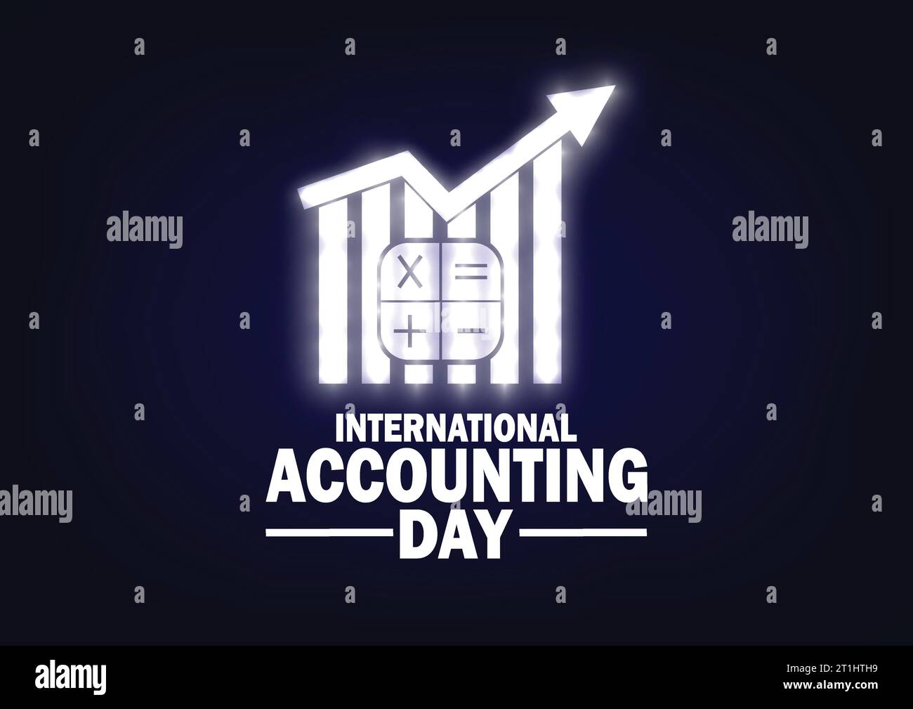 International Accounting Day Vector illustration. Holiday concept ...