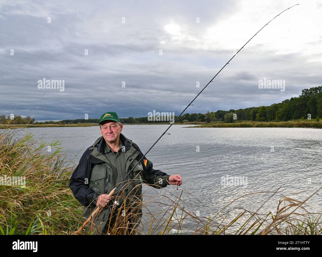 14 October 2023, Brandenburg, Brieskow-Finkenheerd: Andreas Koppetzki ...