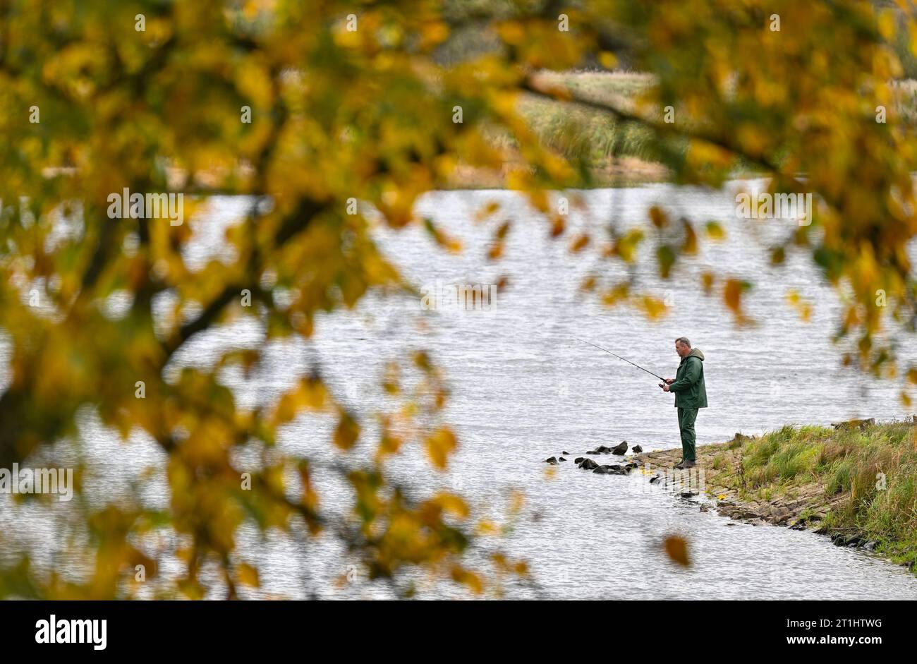 14 October 2023, Brandenburg, Brieskow-Finkenheerd: Lars Dettmann ...