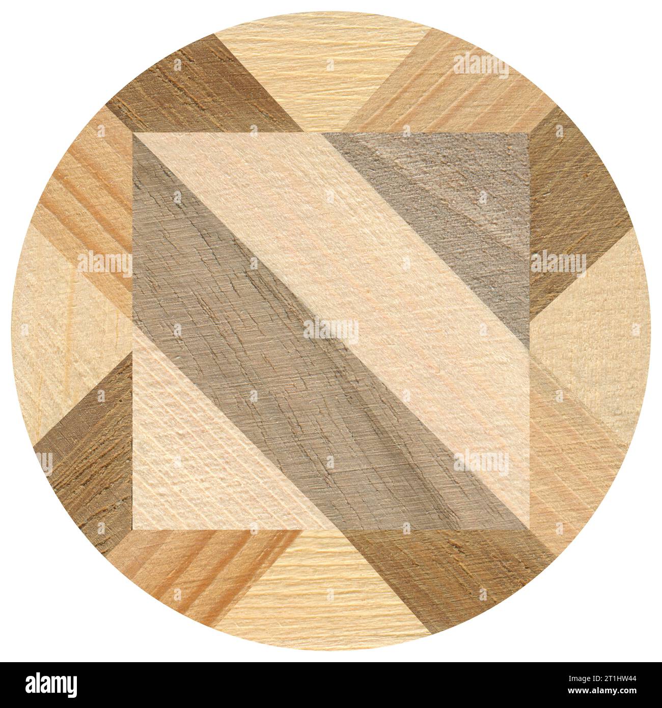 Wooden marquetry, patterns created from the combination of different ...