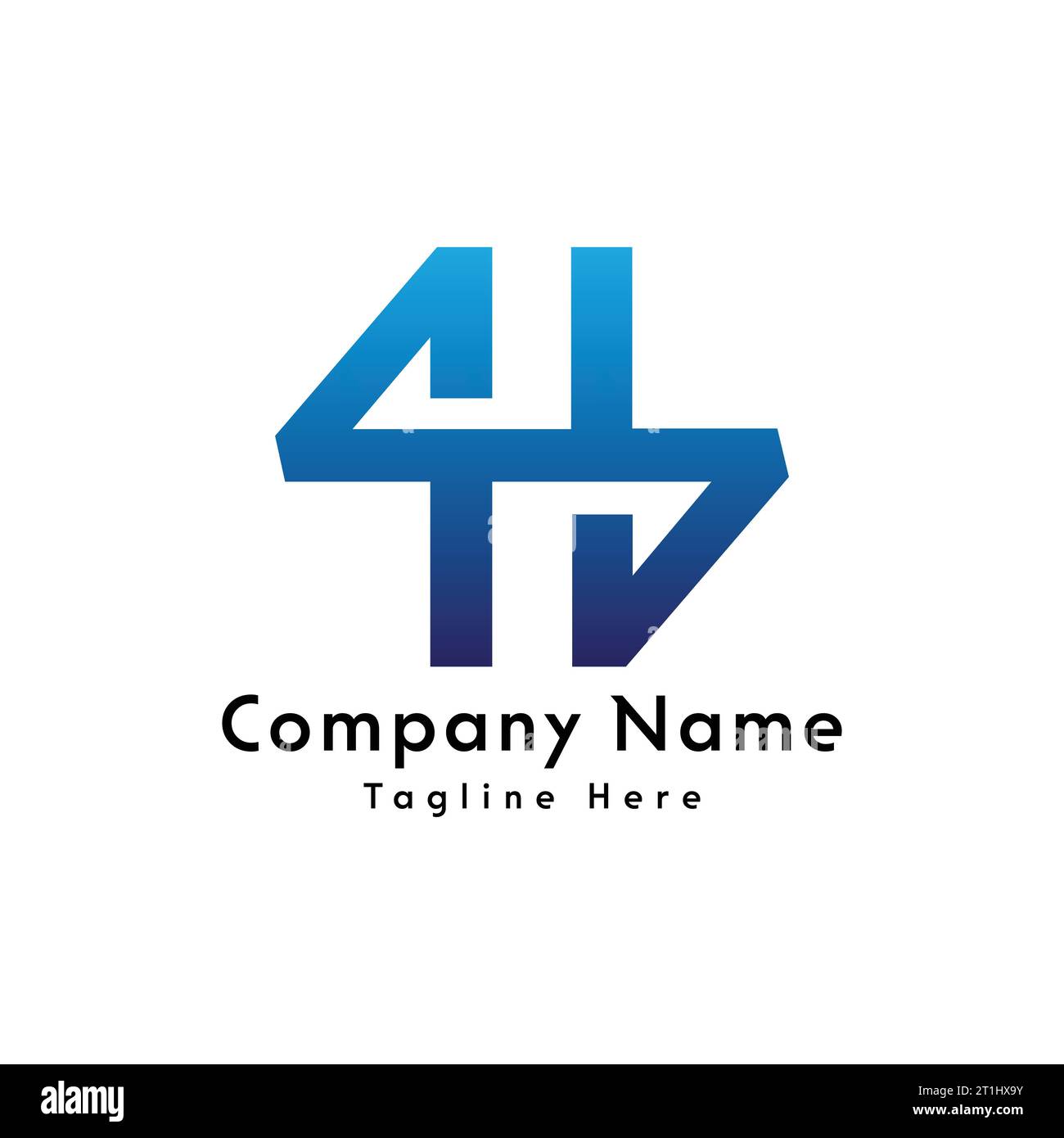 4B letter creative logo design icon Stock Vector Image & Art - Alamy