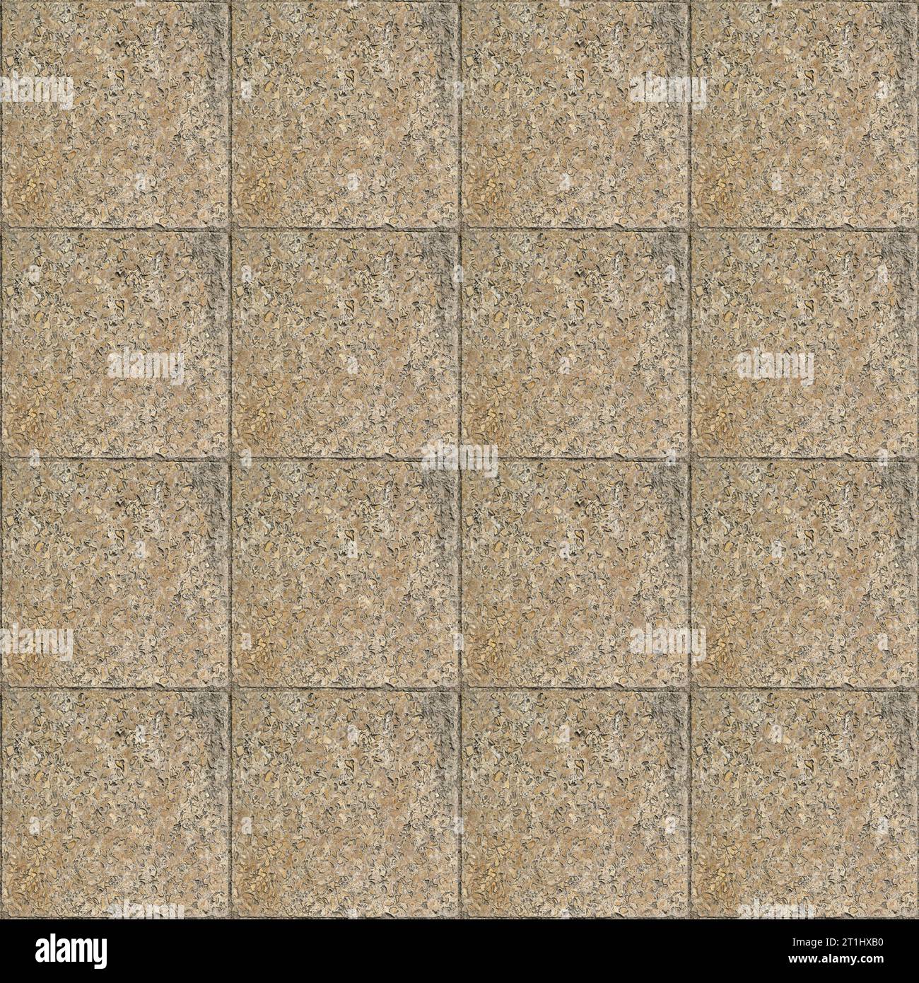 Gray and beige colored square paving stone, tiled stone. Seamless, tile ...