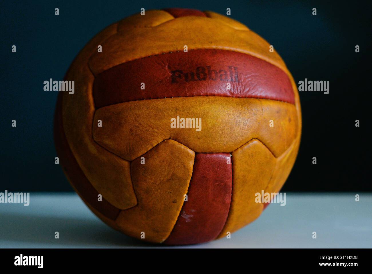 Classic football ball , retro/Vintage ball /Cristi Stavri Stock Photo ...