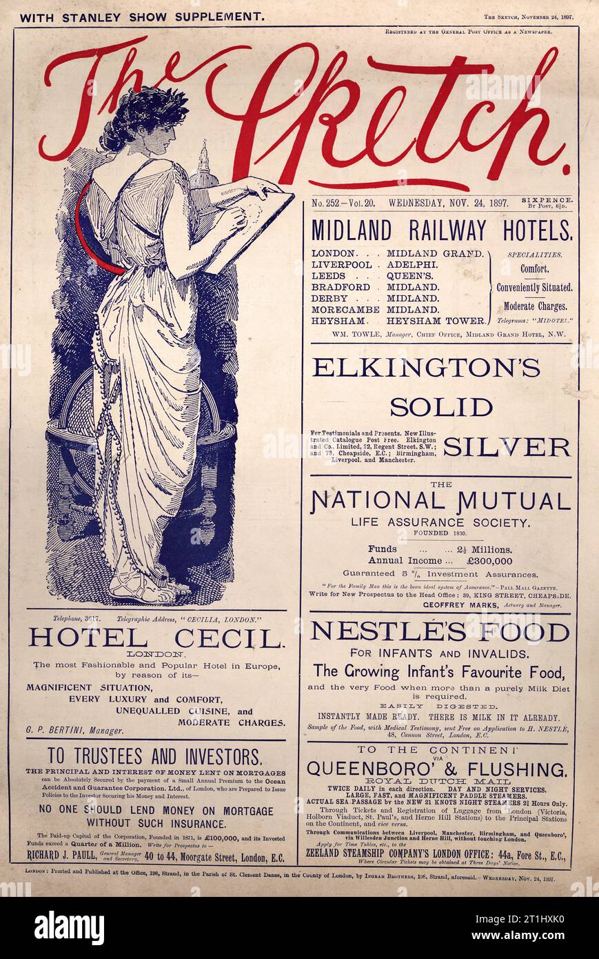 Victorian food advertising hi-res stock photography and images - Alamy