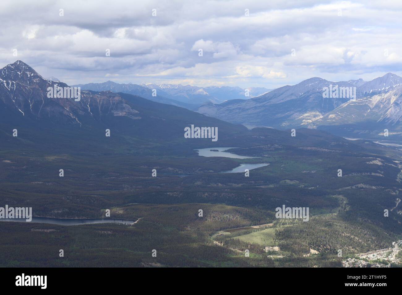 Spirit Island in Maligne Lake, Jasper National Park, Alberta, Canada ...