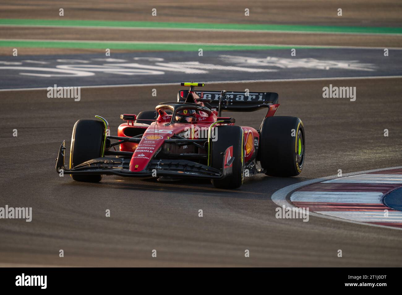 DOHA,QATAR - 7TH OCT 2023 – Carlos Sainz (SPN) Ferrari - AHMAD AL ...