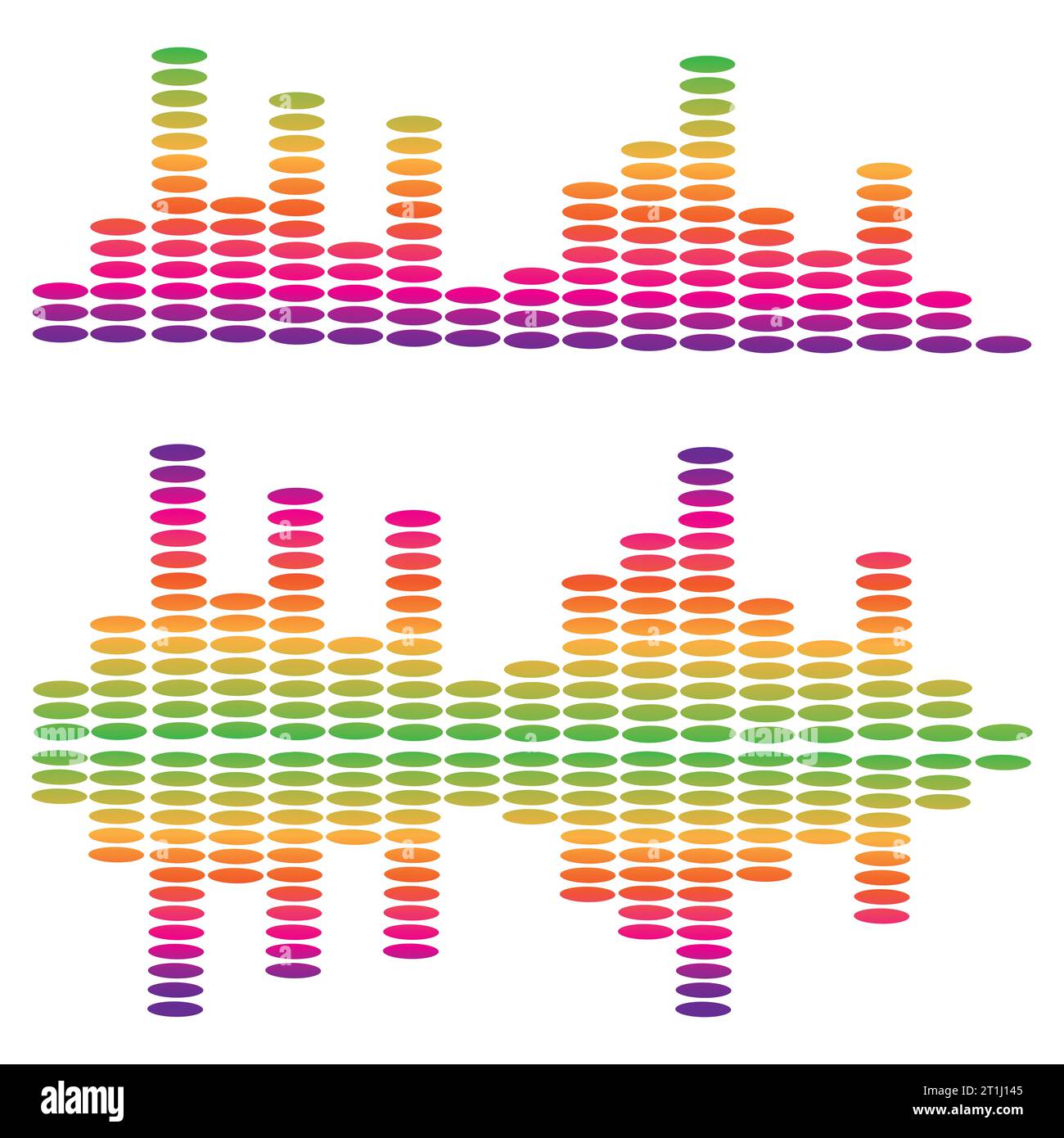 Audio technology music sound waves vector icon illustration Stock Photo - Alamy