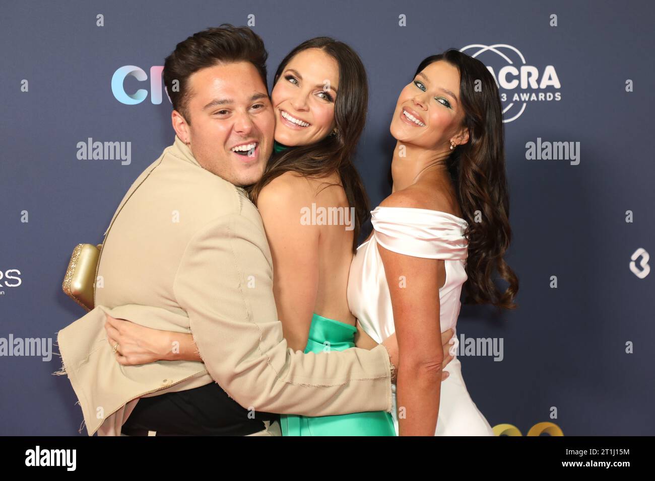 Sydney, Australia. 14th October 2023. Mitch Churi, Laura Byrne and ...
