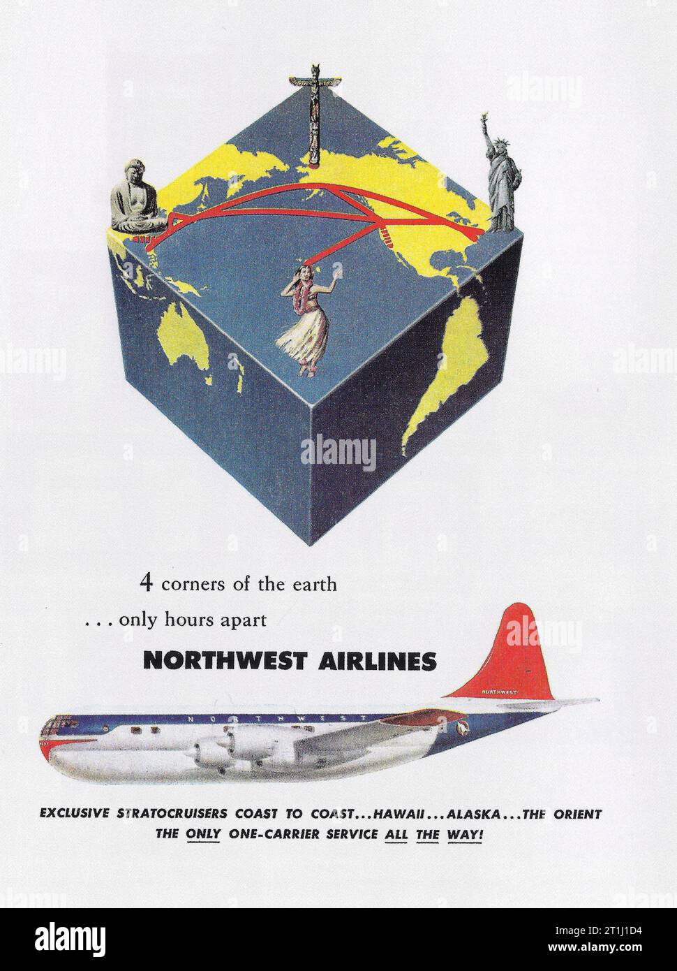 Commercial airlines 1950s hi-res stock photography and images - Alamy