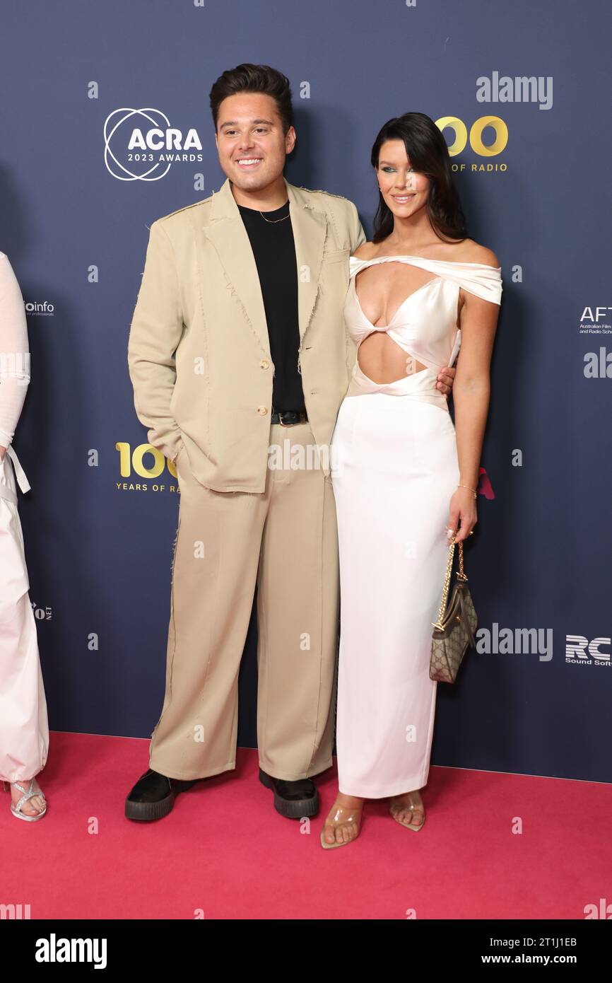 Sydney, Australia. 14th October 2023. Mitch Churi and Brittany Hockley ...