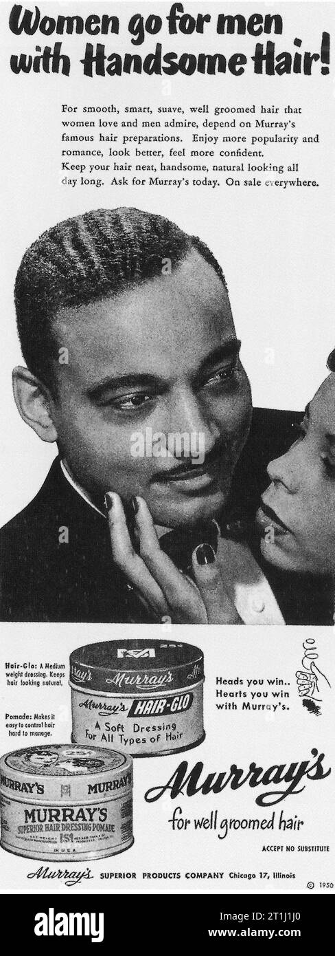 Hair products 1950s hi-res stock photography and images - Alamy