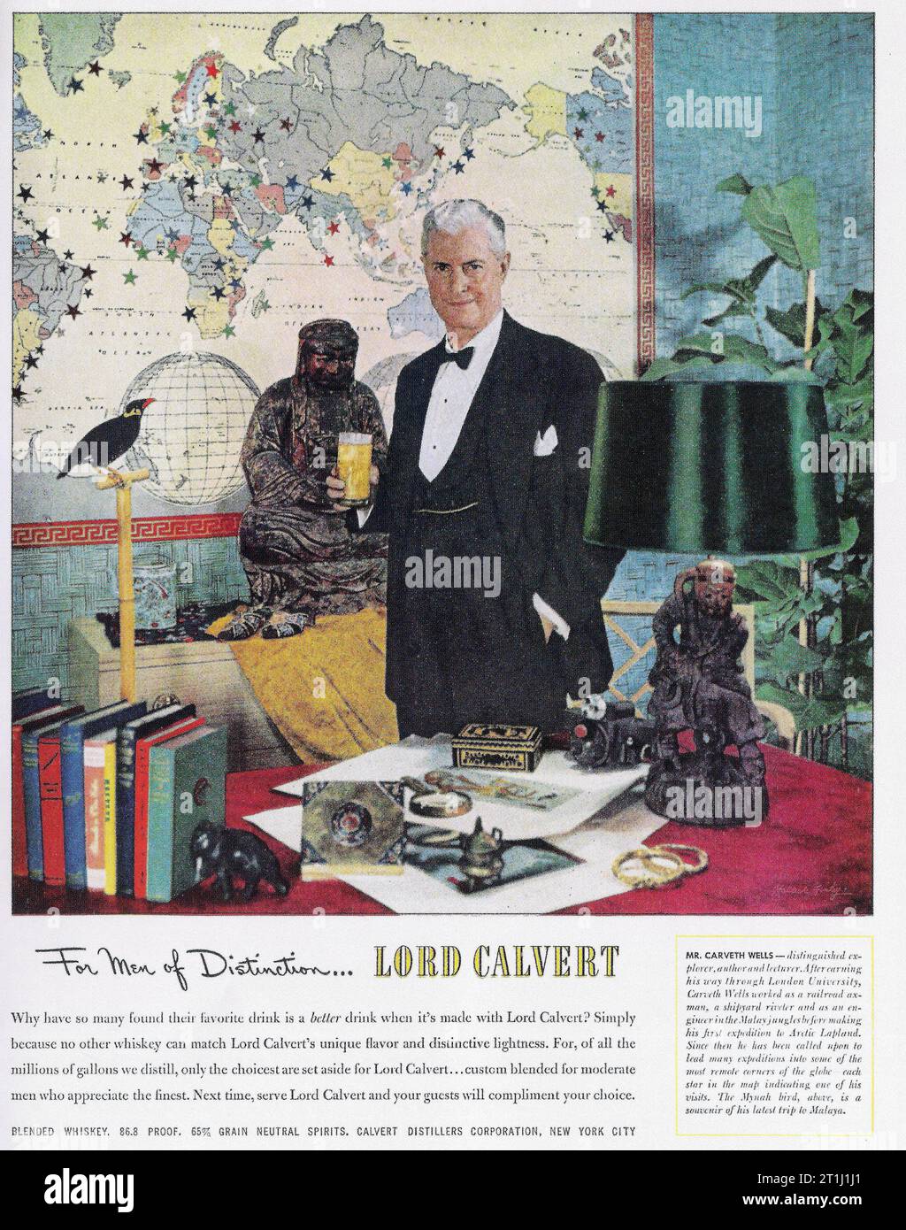 American whiskey advert hi-res stock photography and images - Alamy