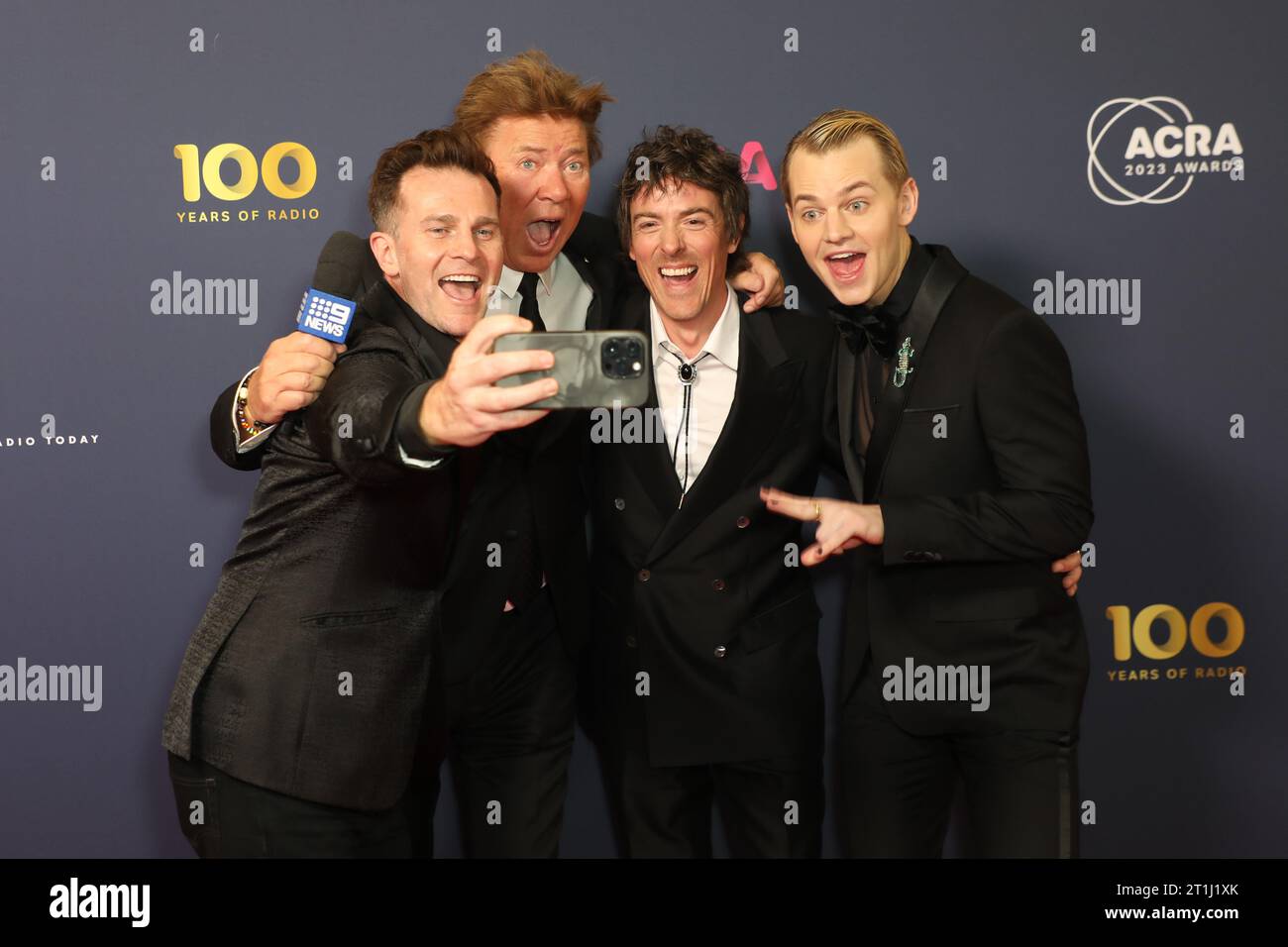 Sydney, Australia. 14th October 2023. L-R: David Campbell, Richard ...