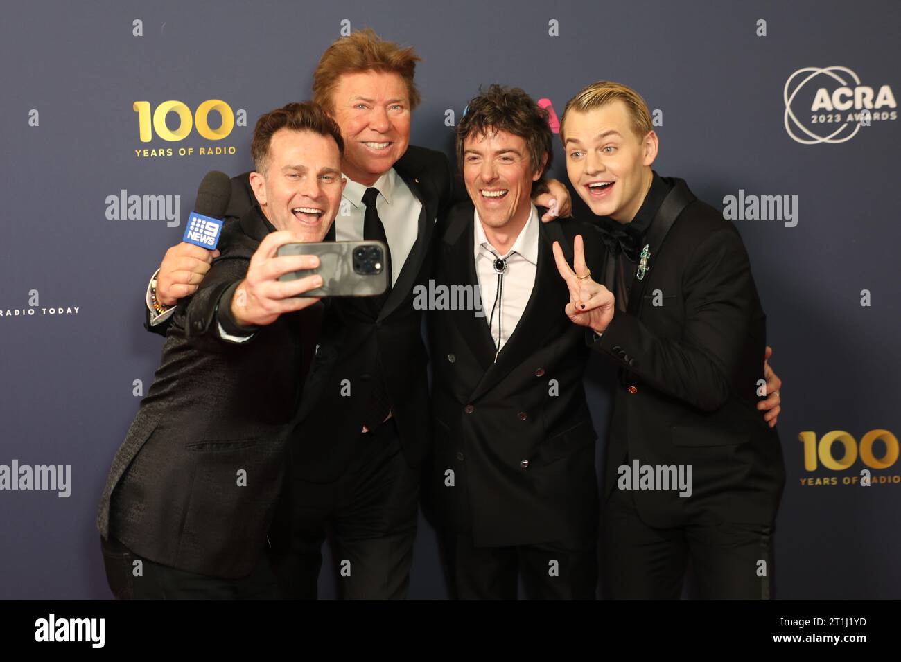Sydney, Australia. 14th October 2023. L-R: David Campbell, Richard ...