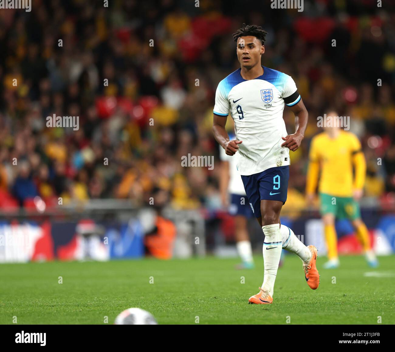 London, UK. 13th Oct, 2023. Ollie Watkins (E) at the England v ...