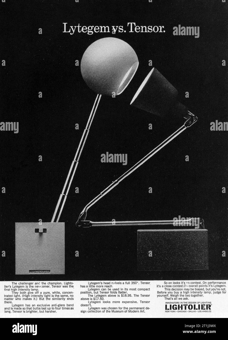 Lightolier lytegem lamp hi-res stock photography and images - Alamy