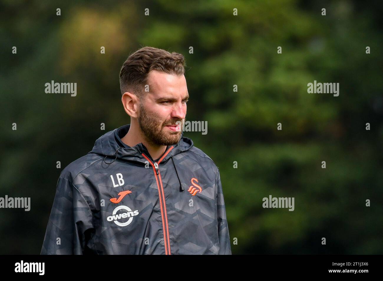 Swansea, Wales. 7 October 2023. Lewis Bush Swansea City Academy ...