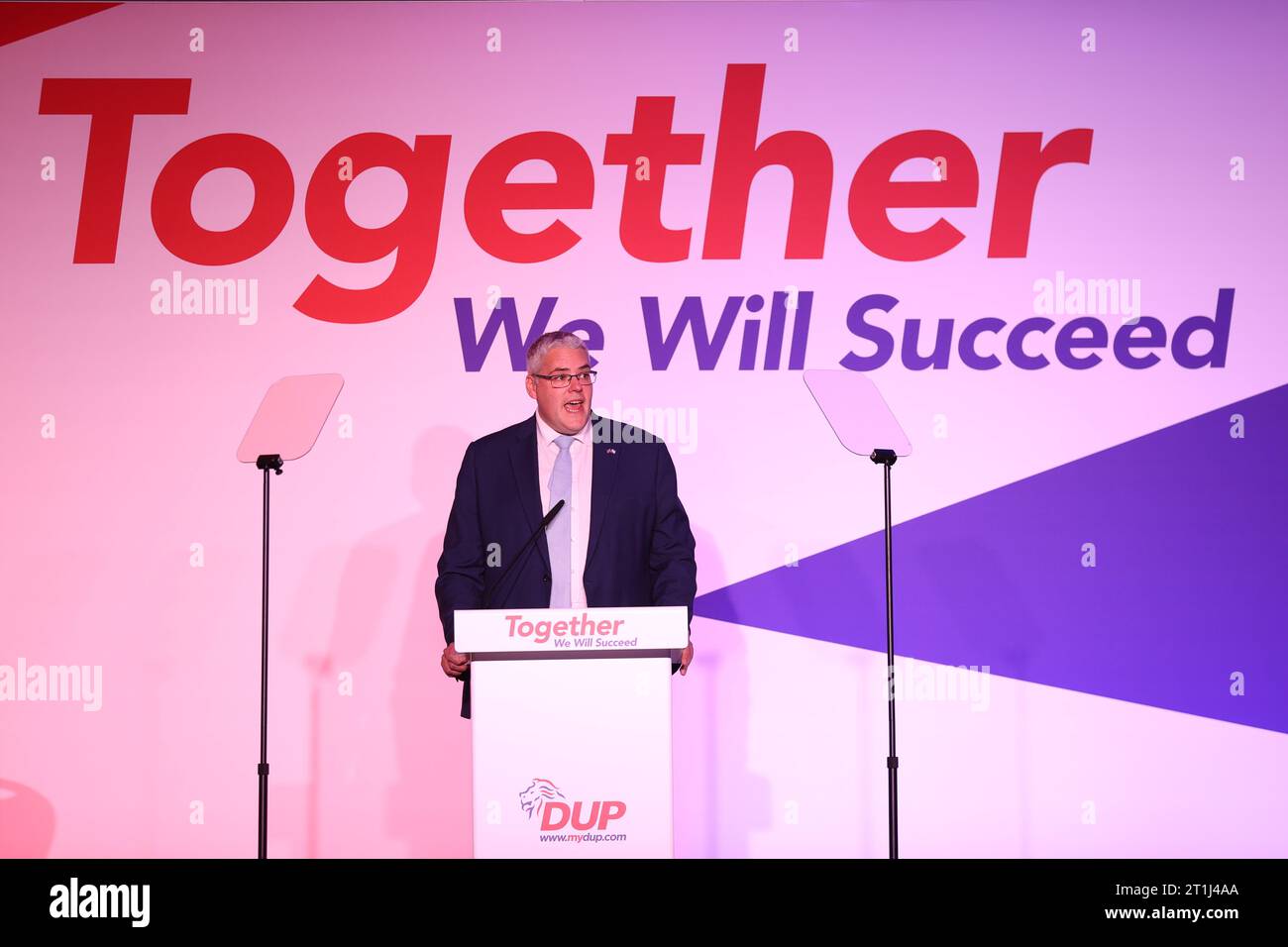 Gavin robinson dup deputy leader hi-res stock photography and images ...