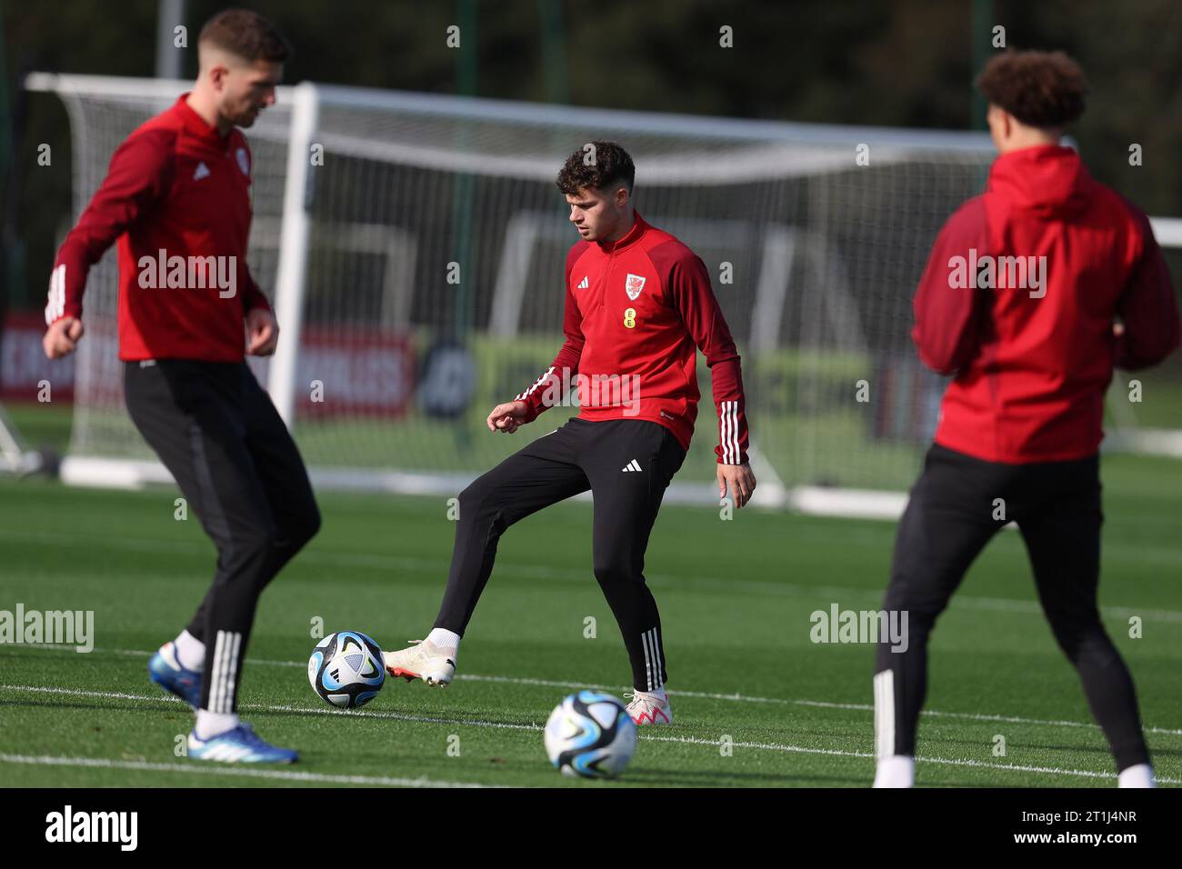 Cardiff, UK. 14th Oct, 2023. Neco Williams of Wales during the Wales ...