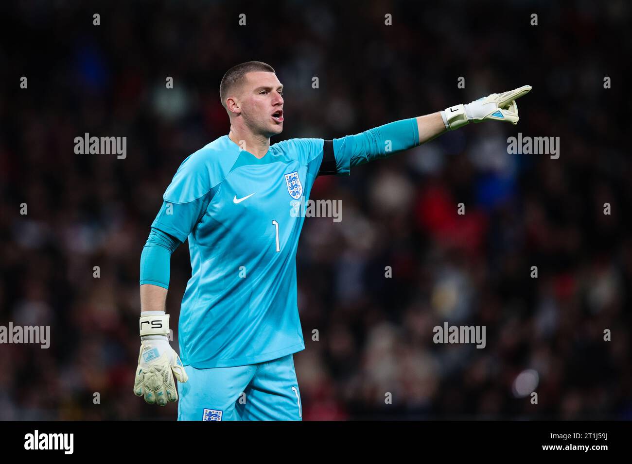 LONDON, UK - 13th Oct 2023: Sam Johnstone of England during the ...
