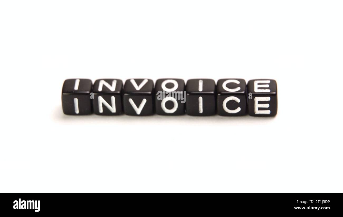 Professional corporate invoice hi-res stock photography and images - Alamy