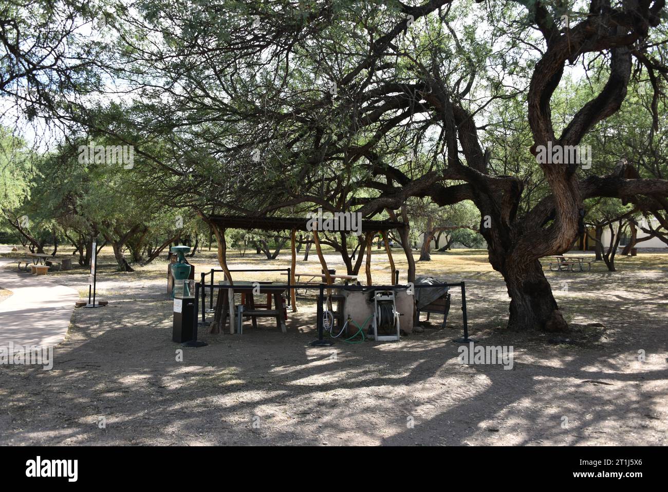 Tumacacori, AZ. USA. 10/9/2023. Mission San Cayetano del Tumacácori was ...