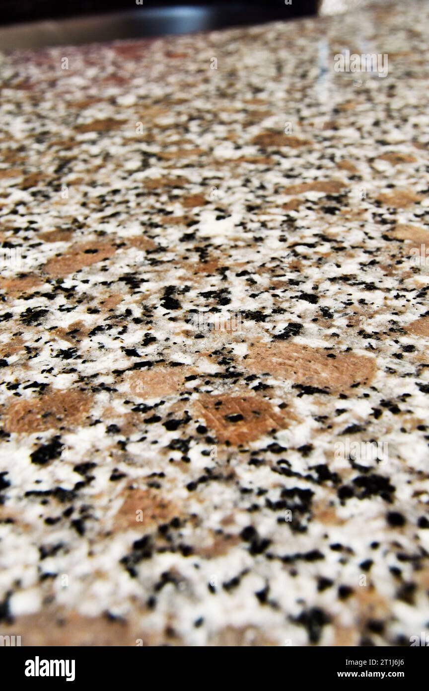 Granite surface texture for background, detail of the polished beige ...