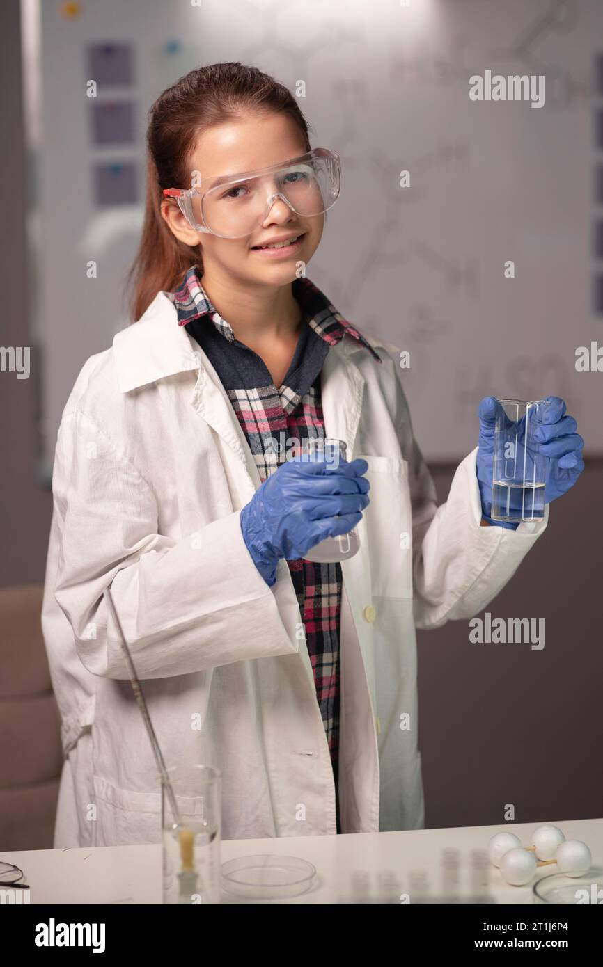 Successful lab experiment hi-res stock photography and images - Alamy