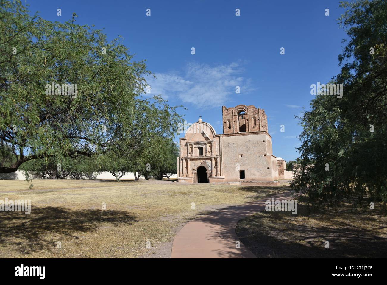 Tumacacori, AZ. USA. 10/9/2023. Mission San Cayetano del Tumacácori was ...