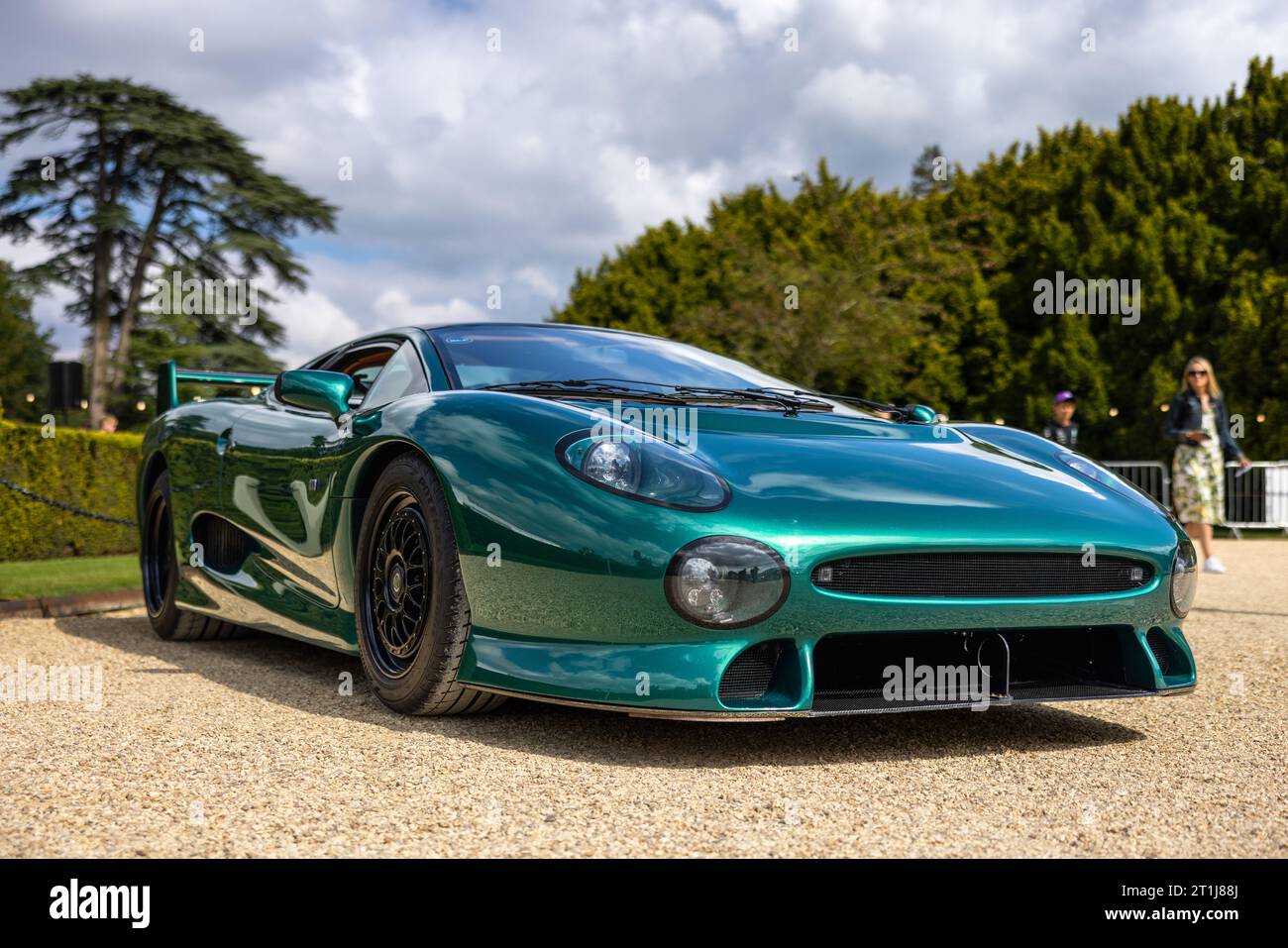 Jaguar XJ220-S TWR, on display at the Salon Privé Concours d’Elégance ...