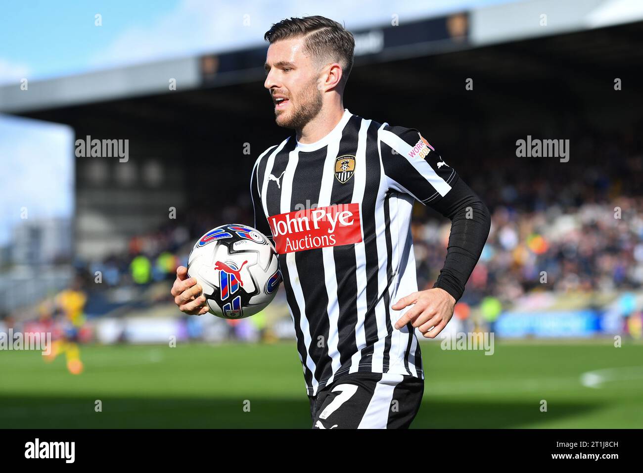 Dan Crowley of Notts County during the Sky Bet League 2 match between ...