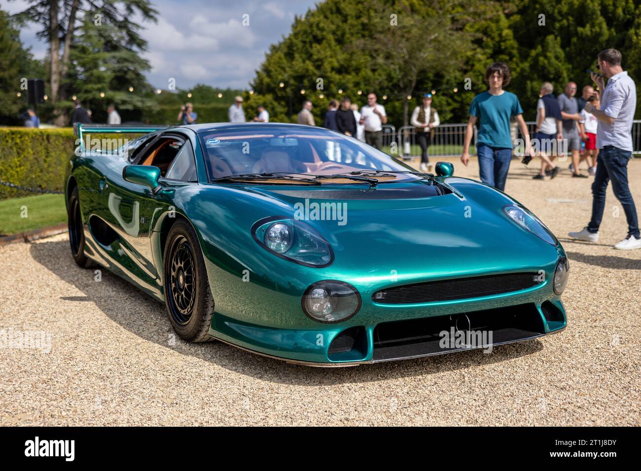 Jaguar XJ220-S TWR, on display at the Salon Privé Concours d’Elégance ...