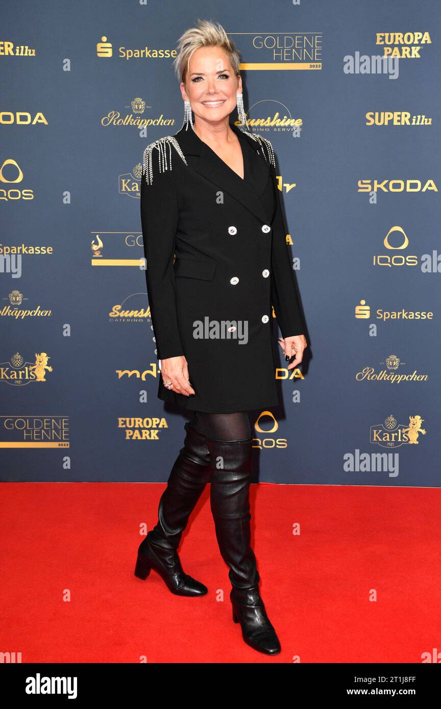 Inka Bause bei der 29. Verleihung der Goldenen Henne 2023 im Studio 3 ...