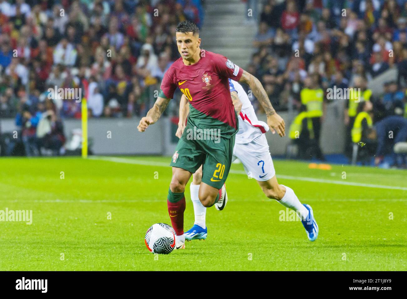Joao Cancelo of Portugal during the UEFA Euro 2024, European Qualifiers ...
