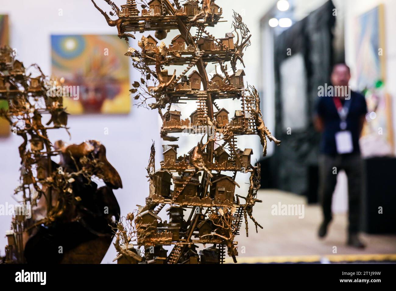 Taguig City. 13th Oct, 2023. This photo taken on Oct. 13, 2023 shows an ...