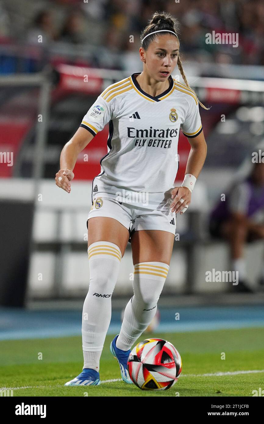 Madrid, Spain. 11th Oct, 2023. Real Madrid CF's Athenea del Castillo ...
