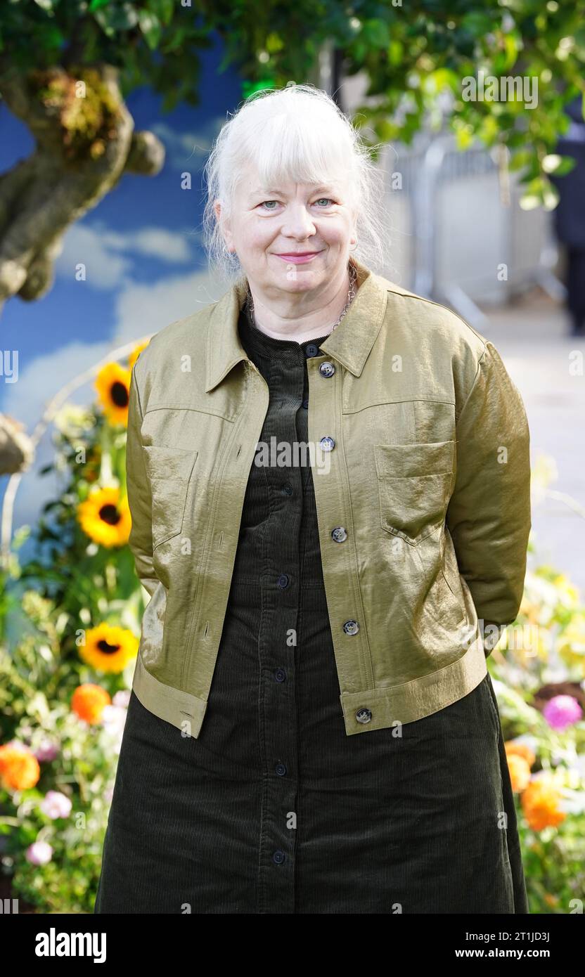 Anne King arrives for a screening of Chicken Run: Dawn of the Nugget during the BFI London Film ...