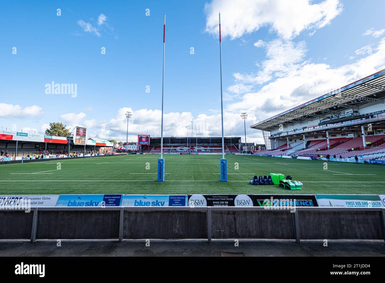 Kingsholm Stadium, Gloucester, Gloucestershire, UK. 14th Oct, 2023 ...