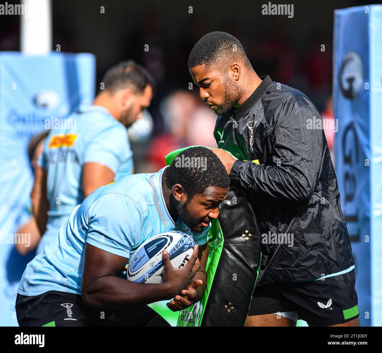 Kingsholm Stadium, Gloucester, Gloucestershire, UK. 14th Oct, 2023 ...
